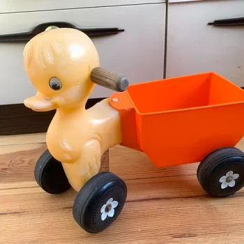 西ドイツ 60s Rolly Toys キッズ 四輪車 アヒル 玩具 ヴィンテージ | Blue Swallow Vintage (EU)